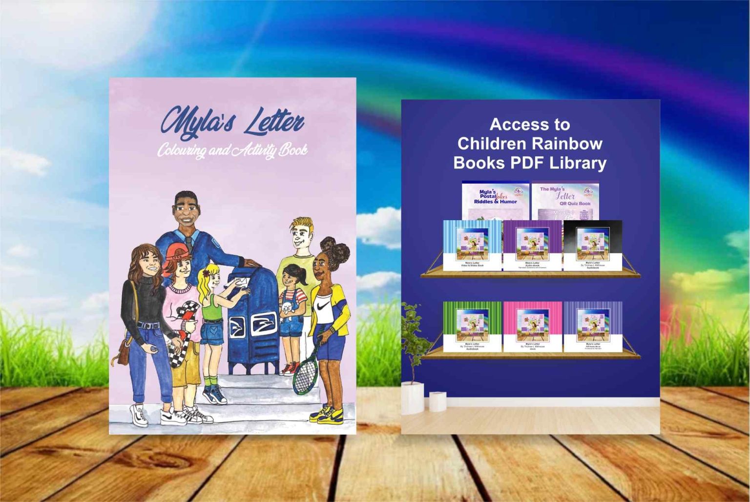 Children Rainbow Books – Myla's Letter